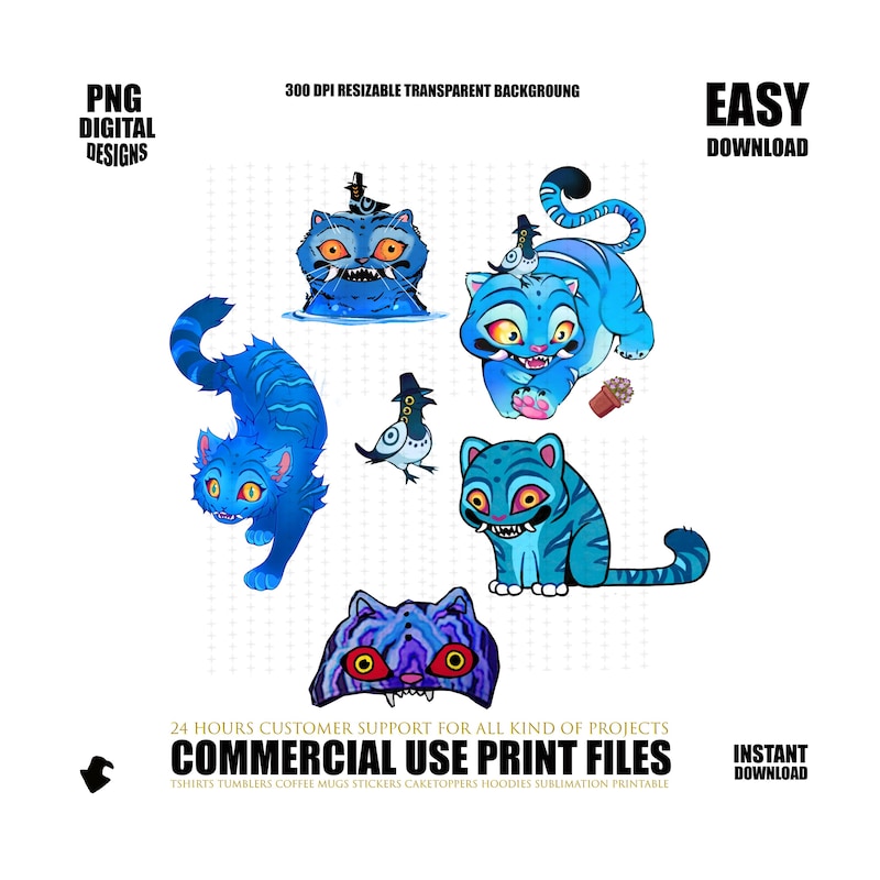 Blue Cat From K Pop Demon Hunters - Etsy Canada