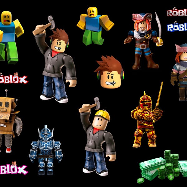 Roblox Blue Tshirt - Etsy