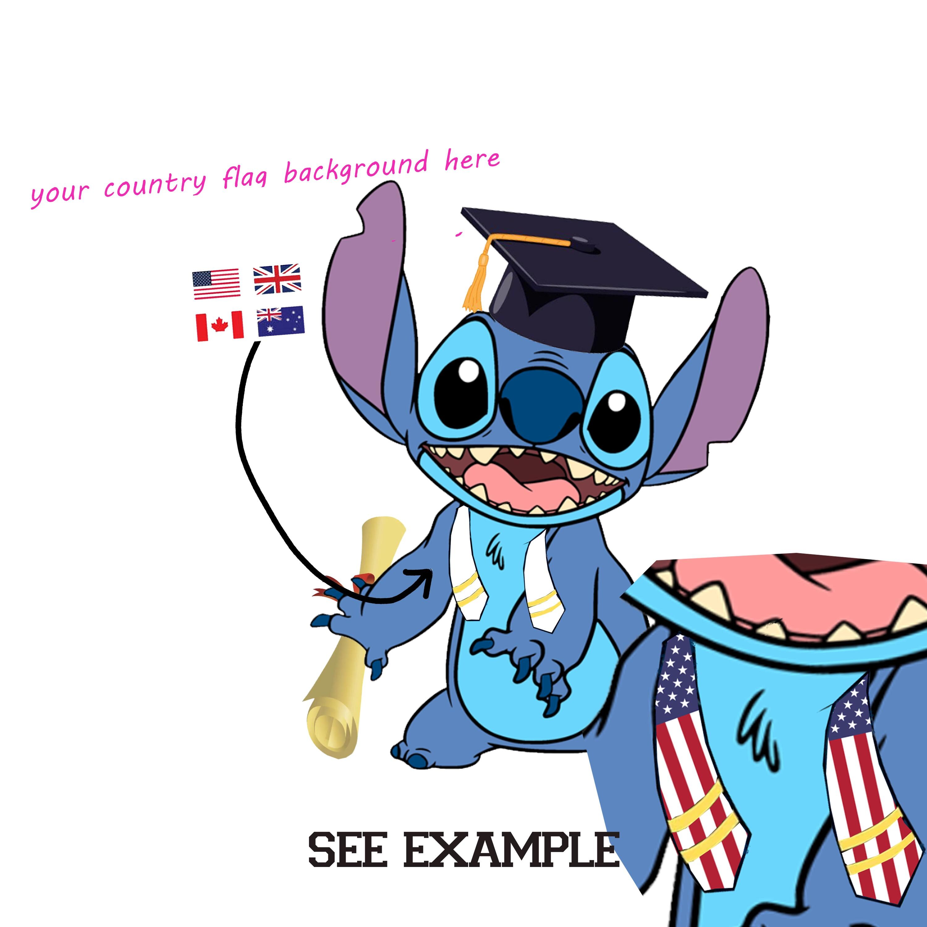 Graduate Lilo Png Class of 2025 Lilo Png Sublimation Designs ...