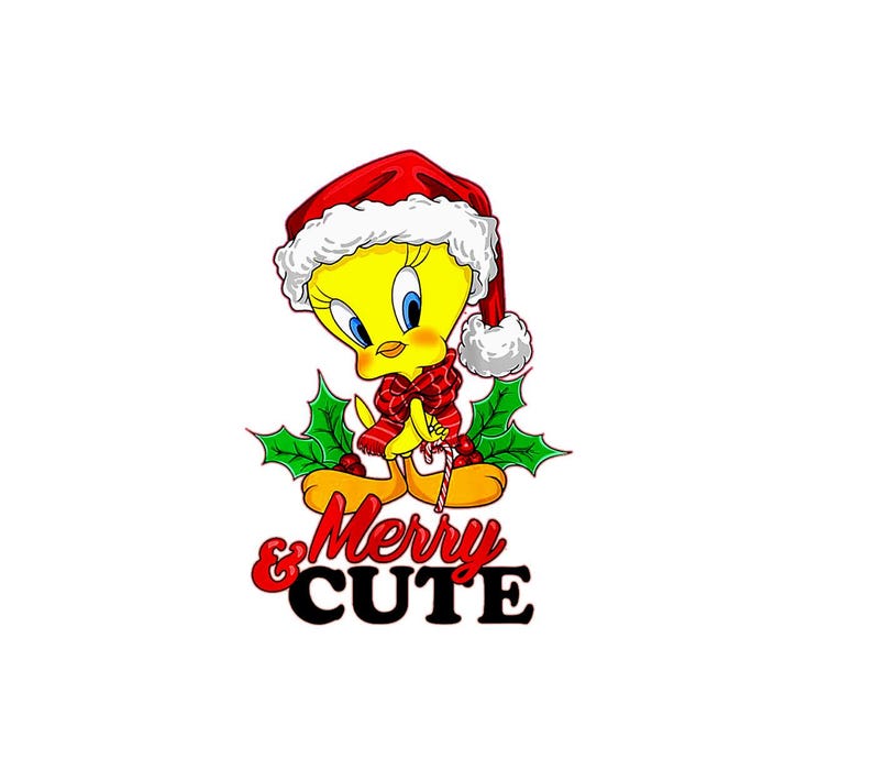 Tweety Bird Christmas Png Merry and Cute Tweety Bird Christmas Designs ...
