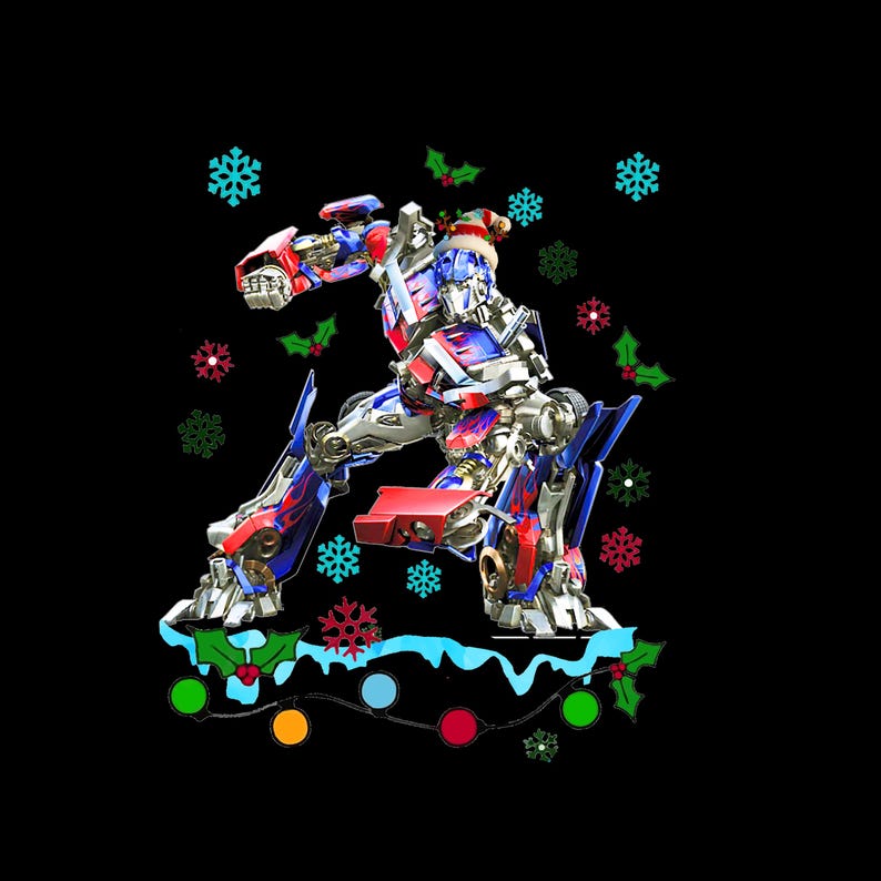 Christmas Bumble Bee Transformers Png Merry Christmas Transformers Png ...