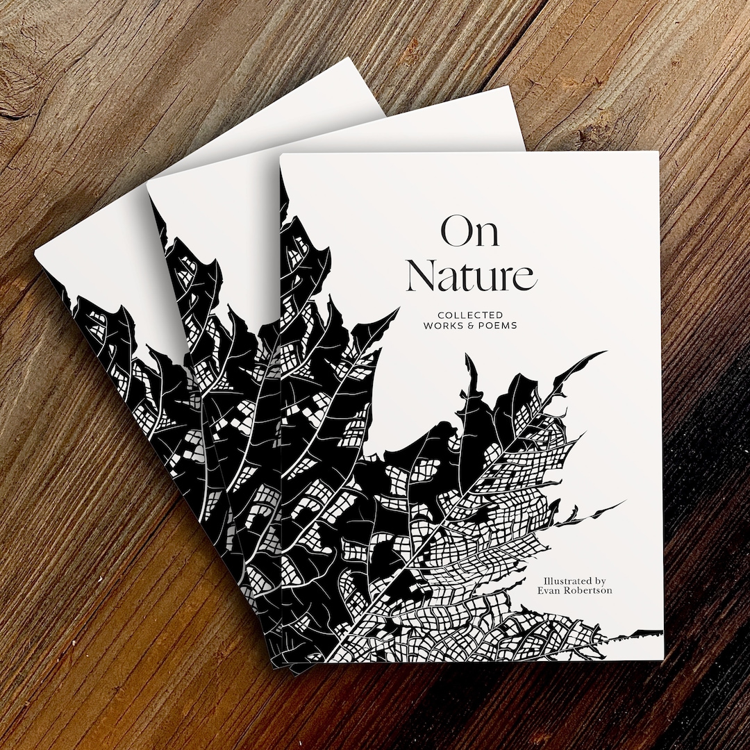 On Nature, Illustrated. Collected Works and Poems, Literary Gift for ...