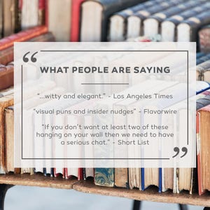 William Shakespeare Literary Poster, "pages" Black and White Book Lover ...