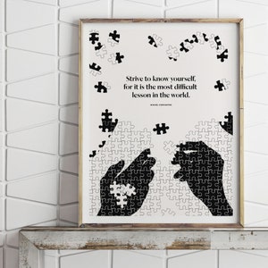 Cervantes Literary Art Print, "don Quixote" Quote, Spanish Literature ...