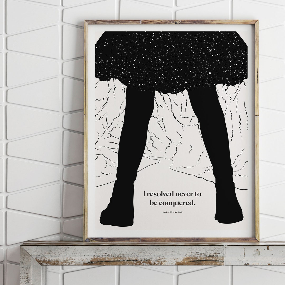 Harriet Jacobs Literary Art Print - Etsy