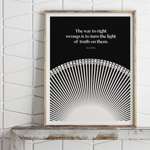 Ida B. Wells Literary Art Print, Truth Quote, African American Art - Etsy