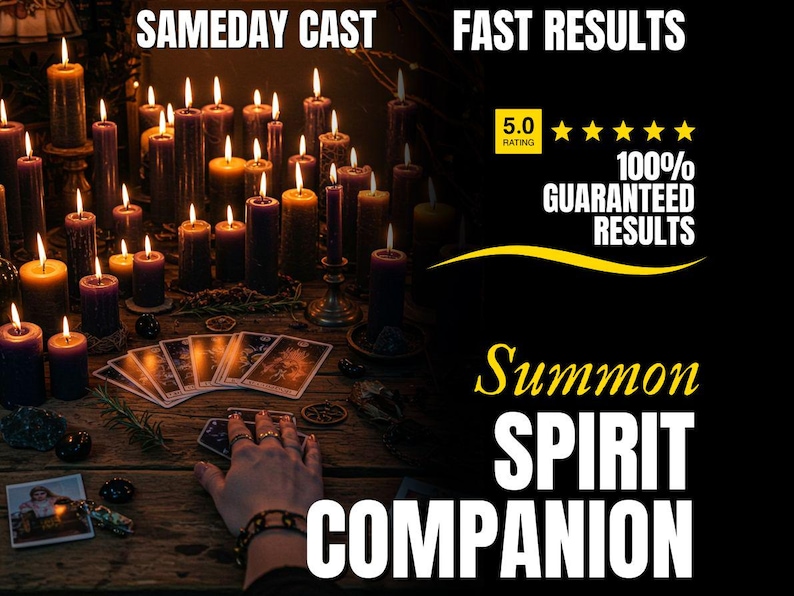 SUMMON SPIRIT COMPANION | Soul Guide Ritual | Mystic Ally | Spirit ...