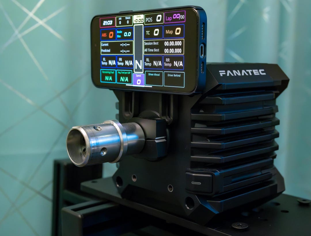 FANATEC Magnetic Phone Mount for Sim Racing Dashboard/simhub. for ...