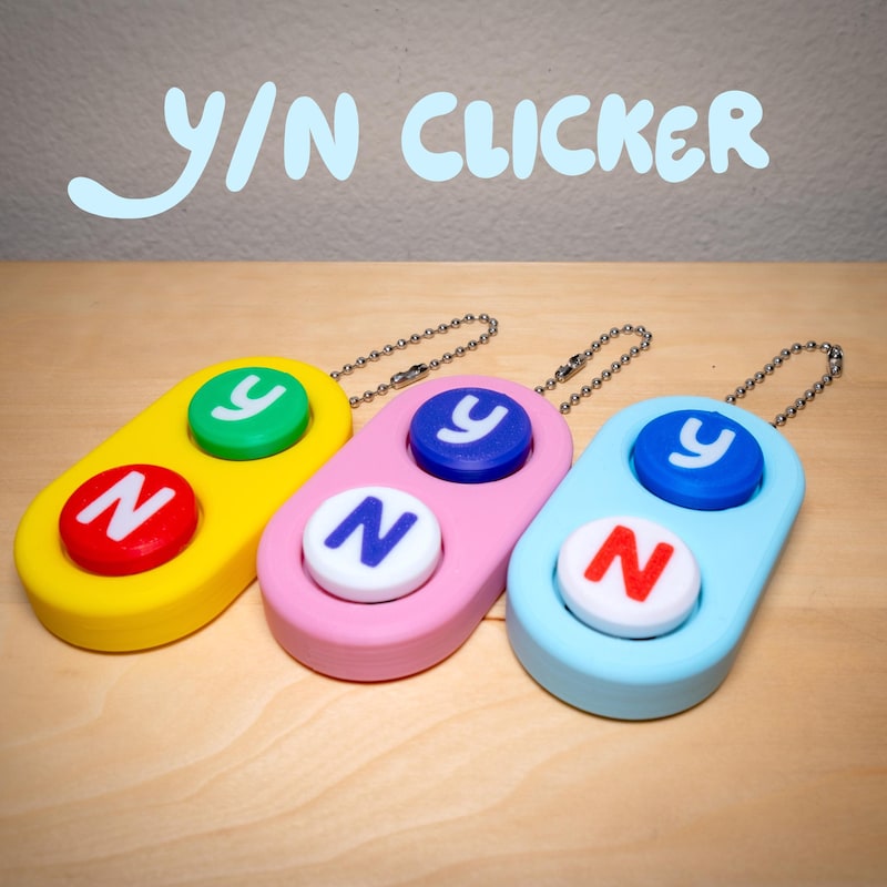 Bluey Yes No Button - Etsy