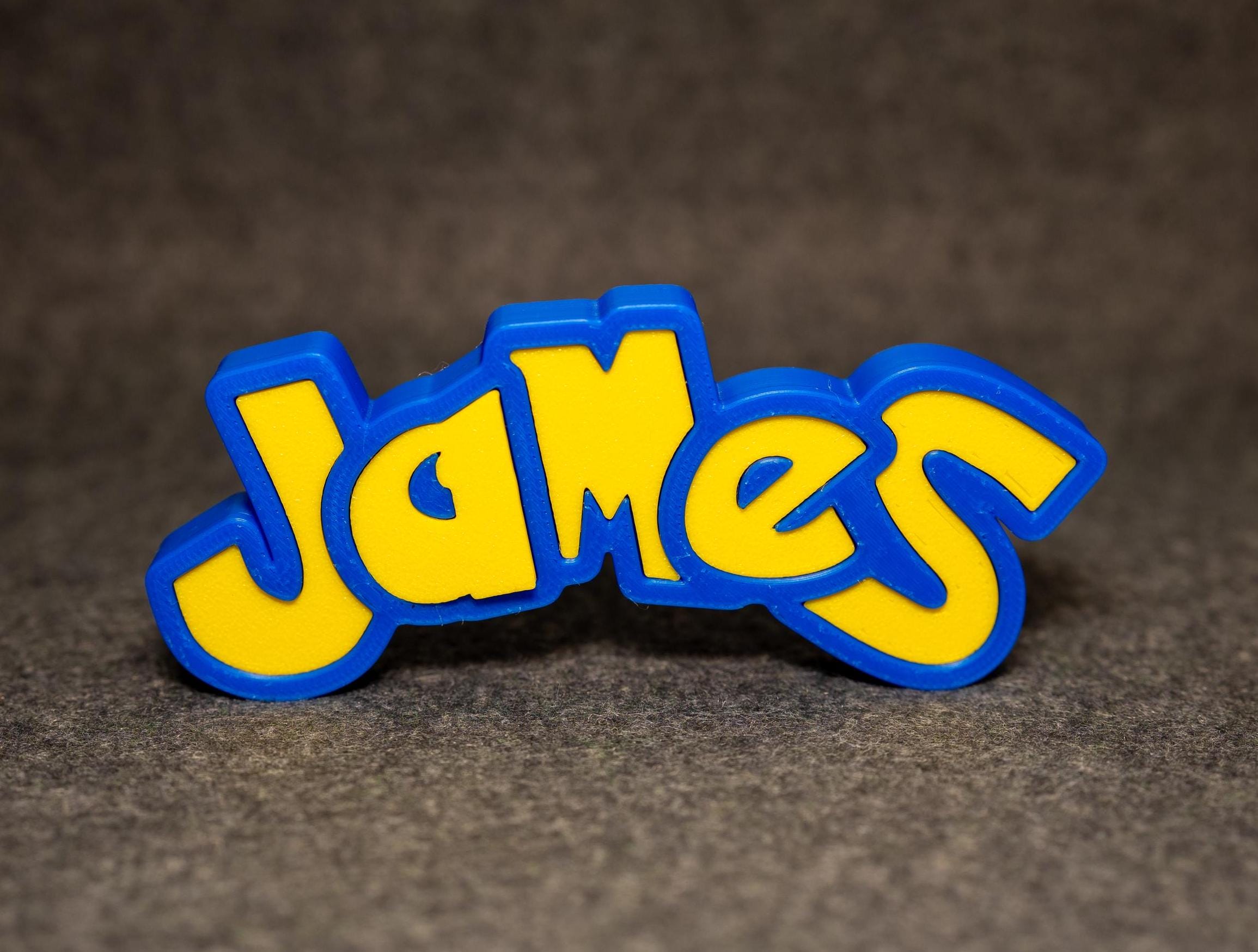 Custom 3D Sign. Personalized 3D Printed Wall or Shelf Sign/name Plate ...