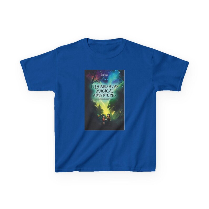 Ella and Ava's Magical Adventure Kids Tee | Fantasy Forest Illustration ...