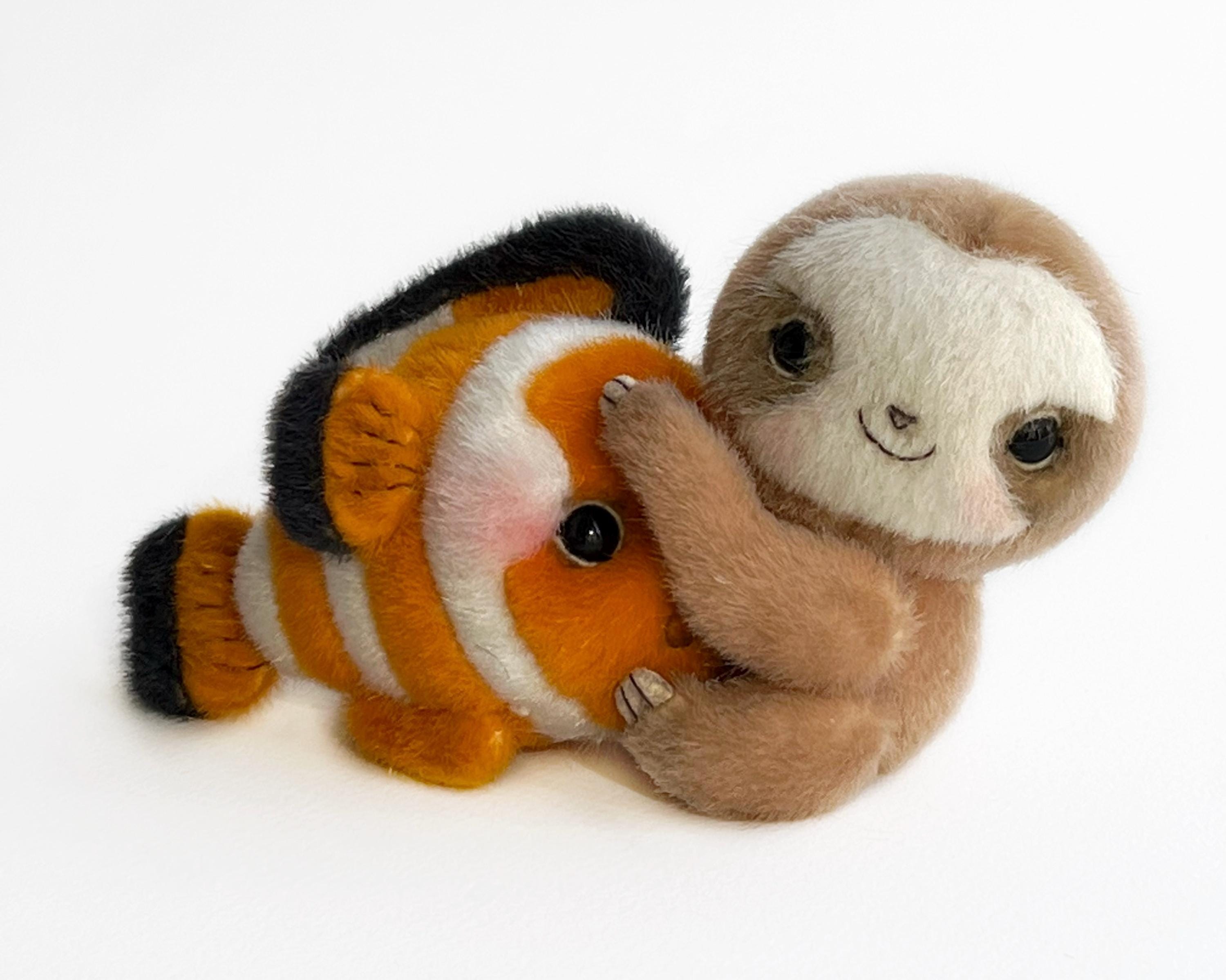 Clownfish PDF Sewing Pattern, Video Tutorial DIY Stuffed Toy Pattern ...