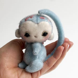 Monkey - PDF Sewing Pattern, Artist Pattern, Stuffed Toy Tutorials ...