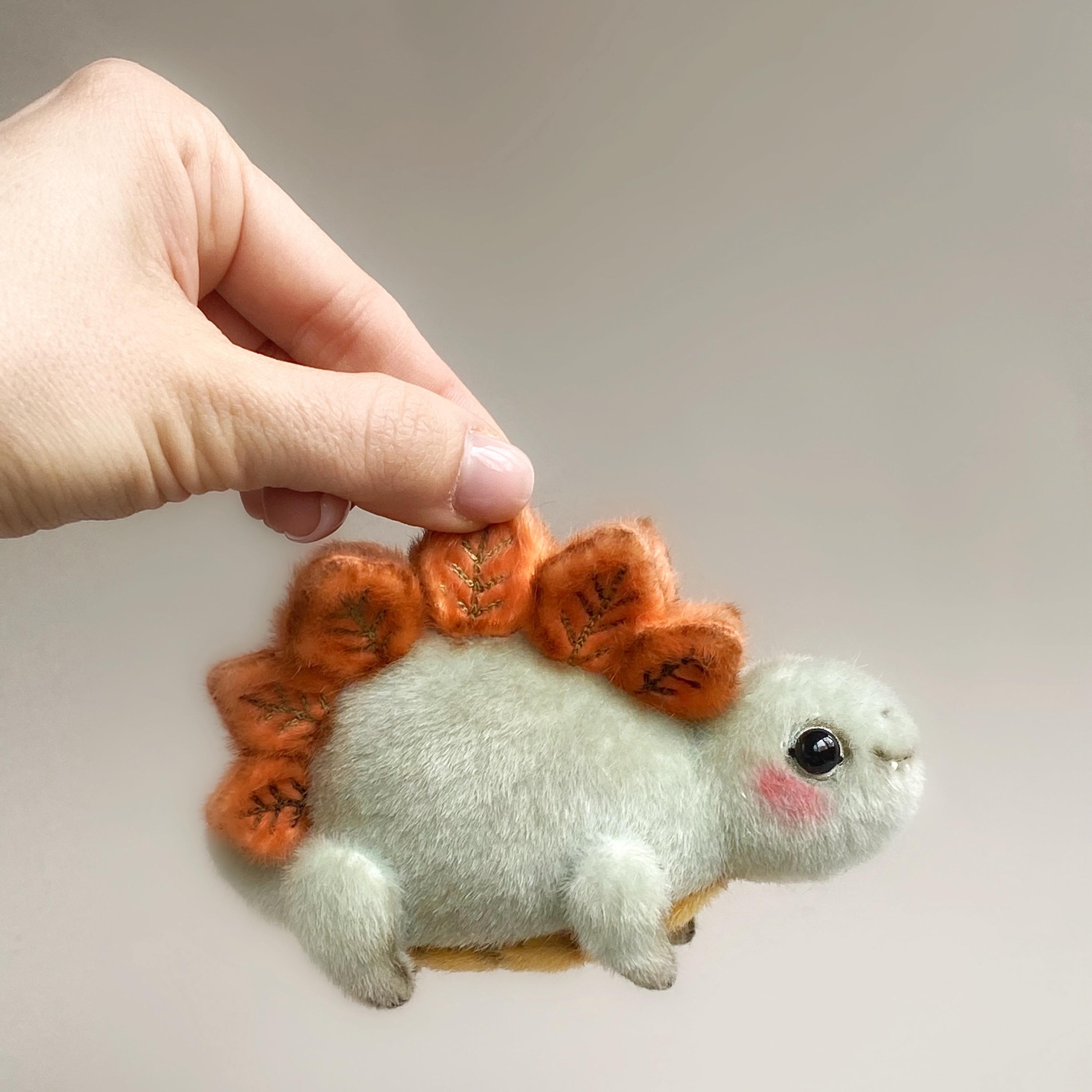 Stegosaurus PDF Sewing Pattern, Video Tutorial DIY Stuffed Toy Pattern ...