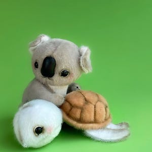 Koala - PDF Sewing Pattern Video Tutorial DIY Stuffed Toy Pattern DIY ...