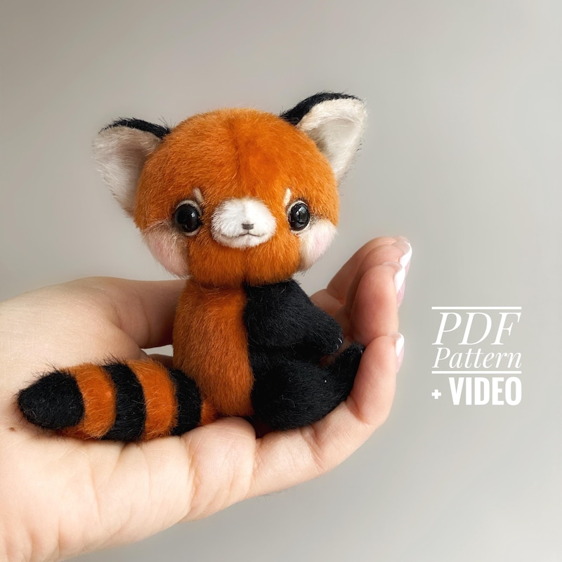 Felted Red Panda - Etsy