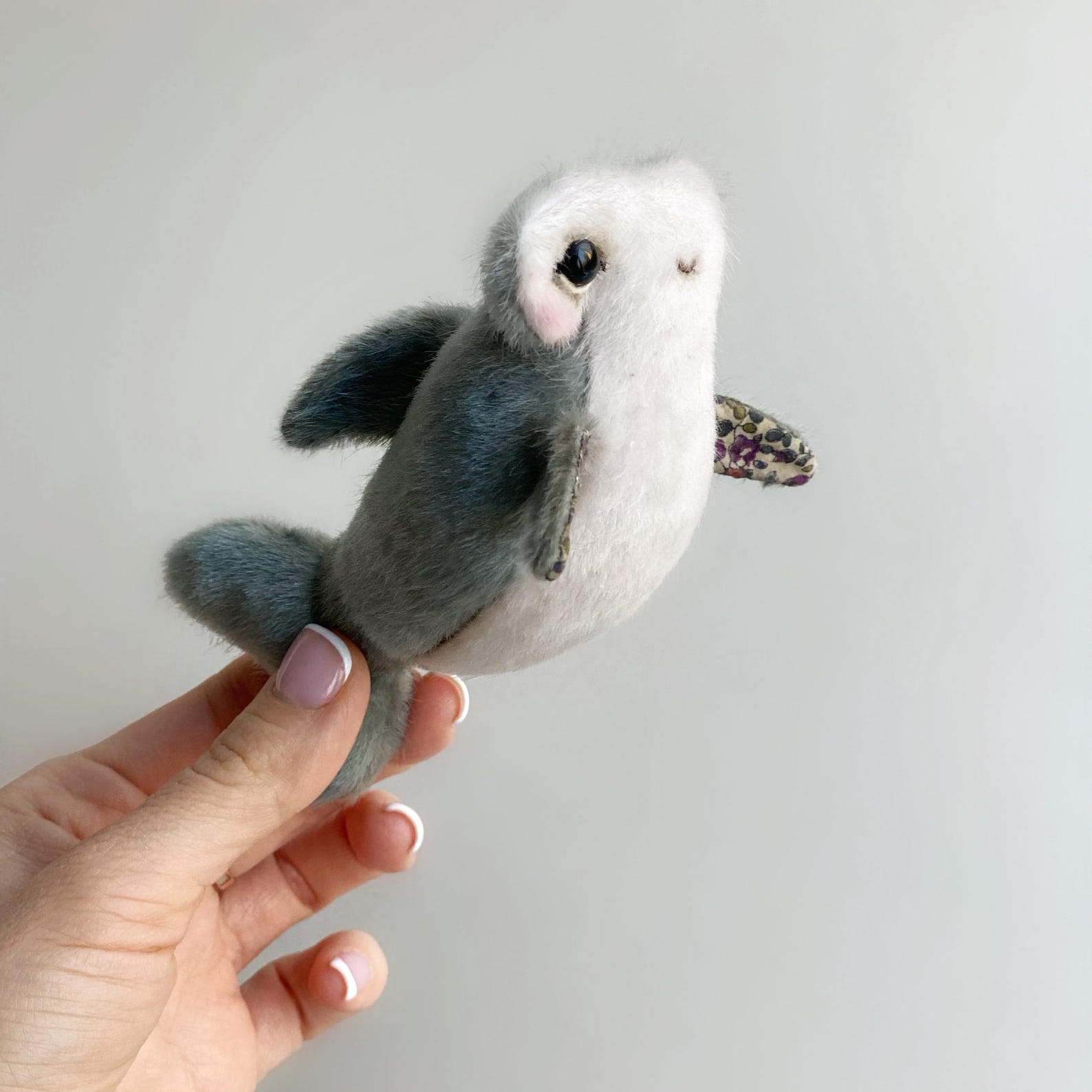 Hammerhead Shark PDF Sewing Pattern Video Tutorial Whale DIY Stuffed ...