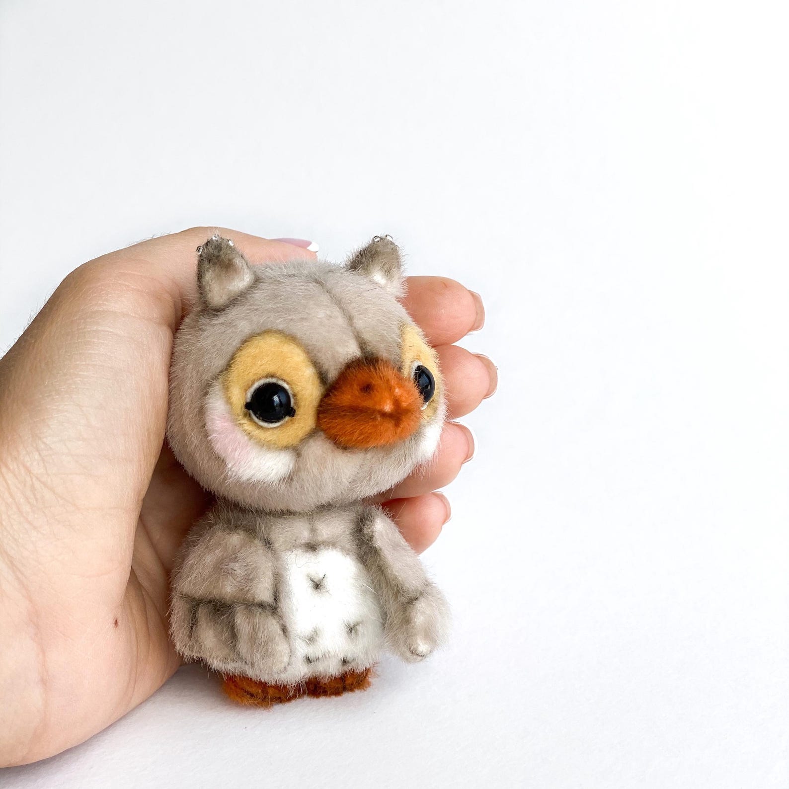 Owl PDF Sewing Pattern, Bird Video Tutorial DIY Stuffed Toy Pattern DIY ...
