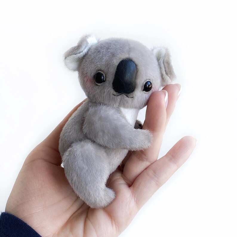 Koala - PDF Sewing Pattern Video Tutorial DIY Stuffed Toy Pattern DIY ...
