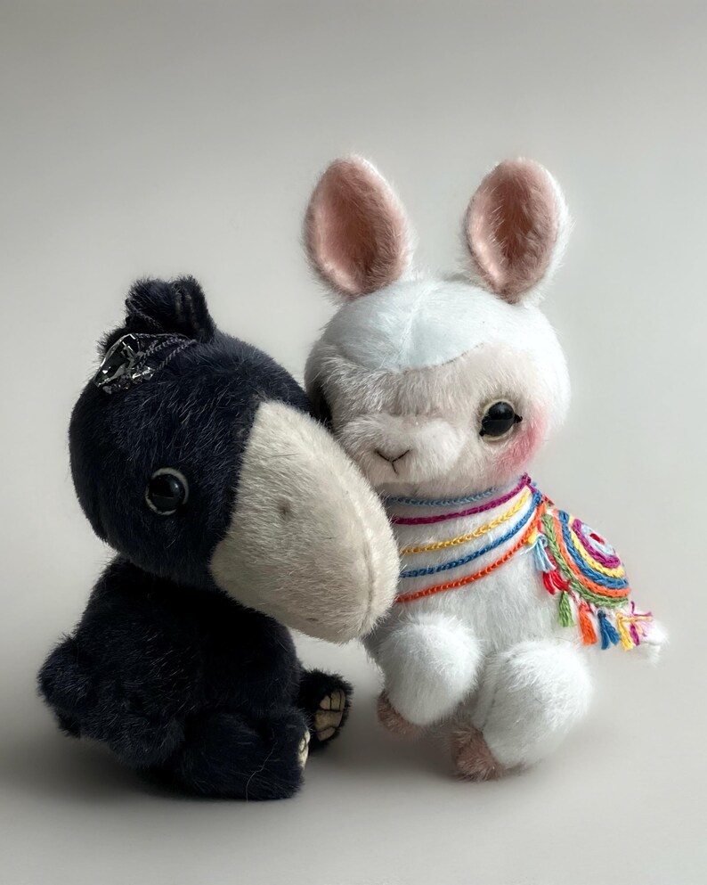 Alpaca Lama PDF Sewing Pattern, Alpaka Video Tutorial DIY Stuffed Toy ...