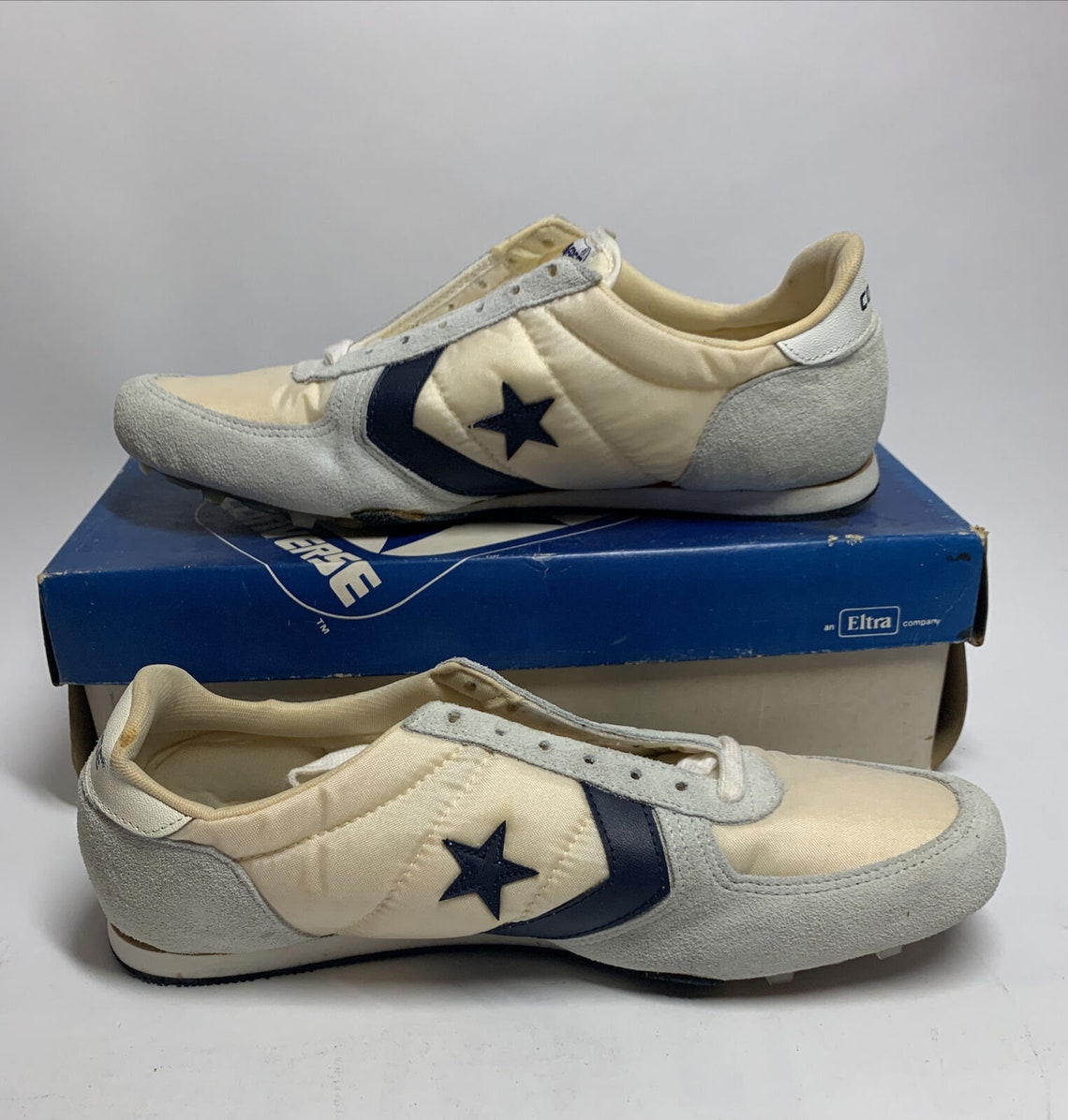 Vtg NOS Converse One Star Track Spikes Sz 10.5 Spiked Running Shoe ...