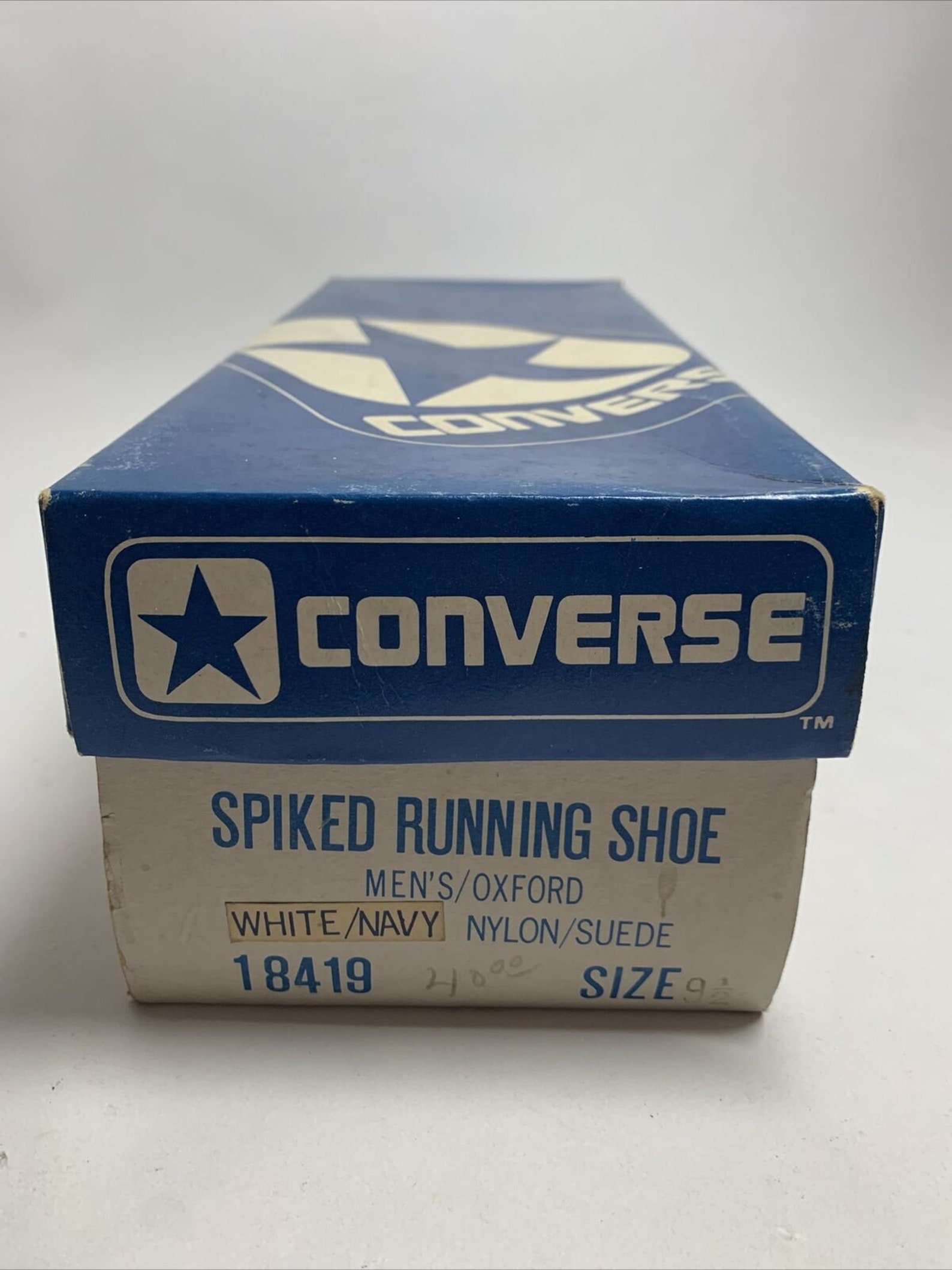 Vtg NOS Converse One Star Track Spikes Sz. 9.5 Spiked Running Shoe ...