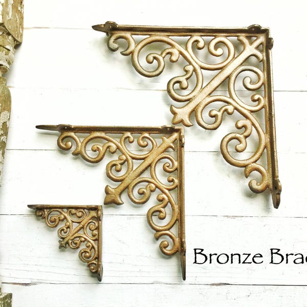 Rustic Shelf Bracket - Etsy