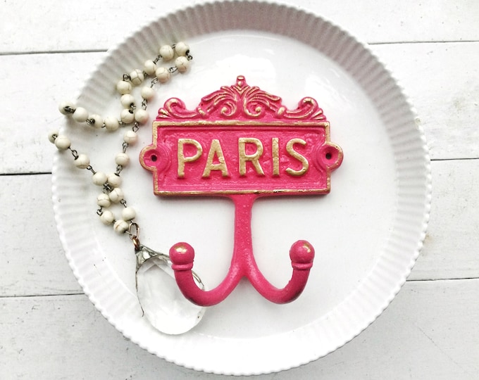 Paris France Apartment Bathroom Hook , Girls Paris Room Decor , Paris ...