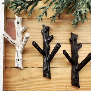 Branch Hook , Tree Branch Hook , Towel Hook Cast Iron Tree Branch Hook ...