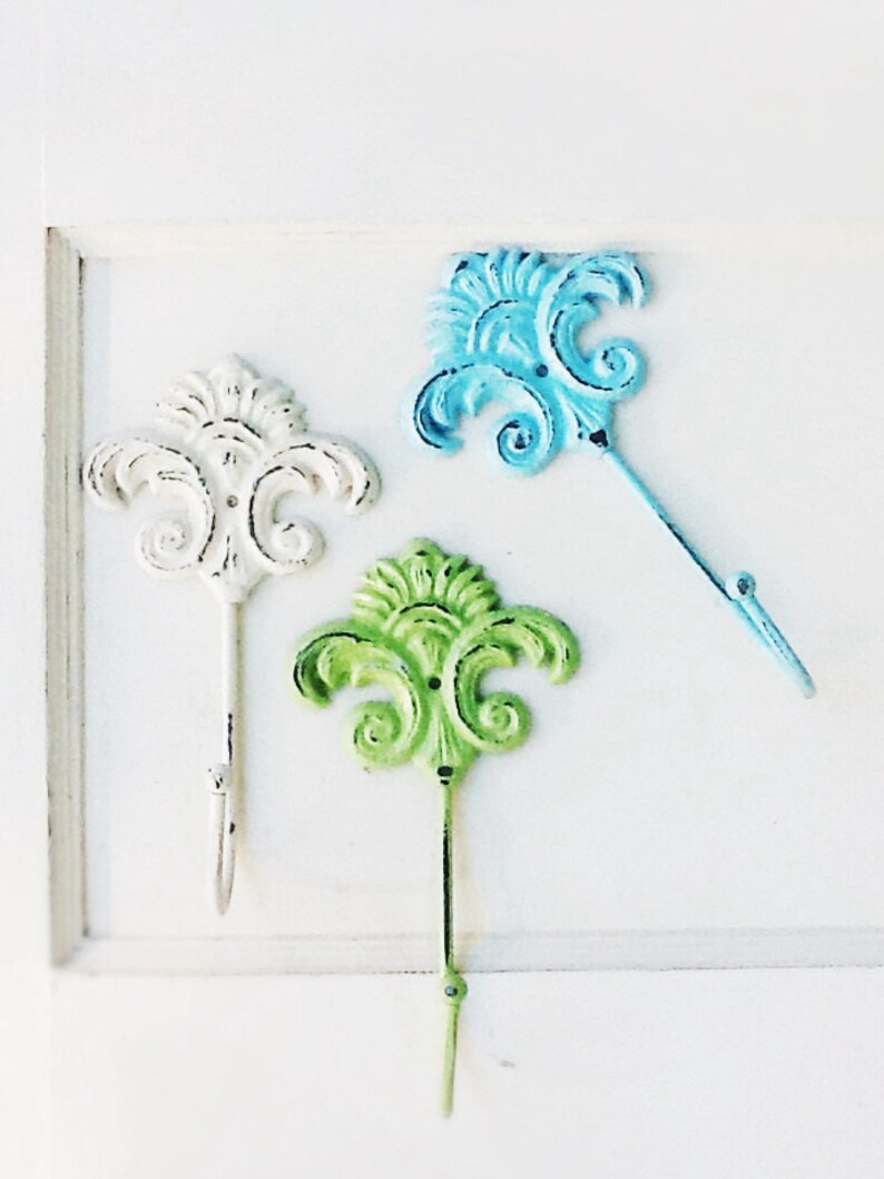 Small Wall Hook Decorative Hook Necklace Holder Girls Room - Etsy