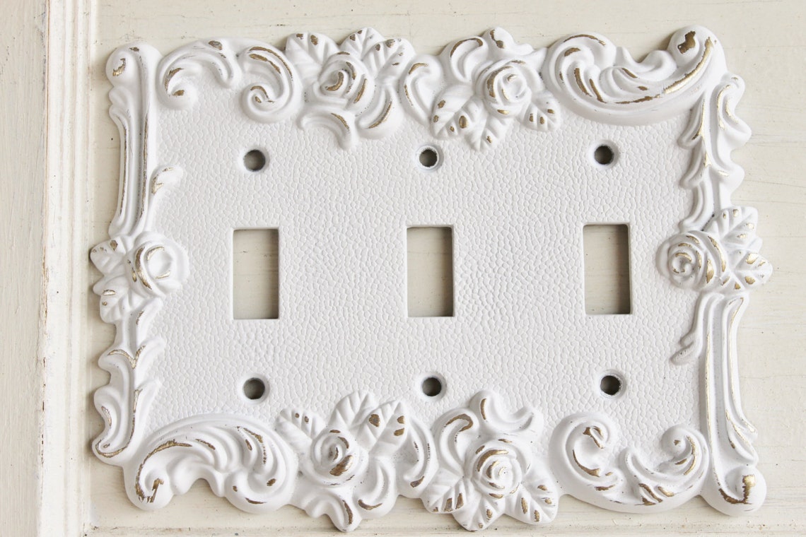 Victorian Antique Vintage Style Rose 3 Toggle Light Switch - Etsy Canada