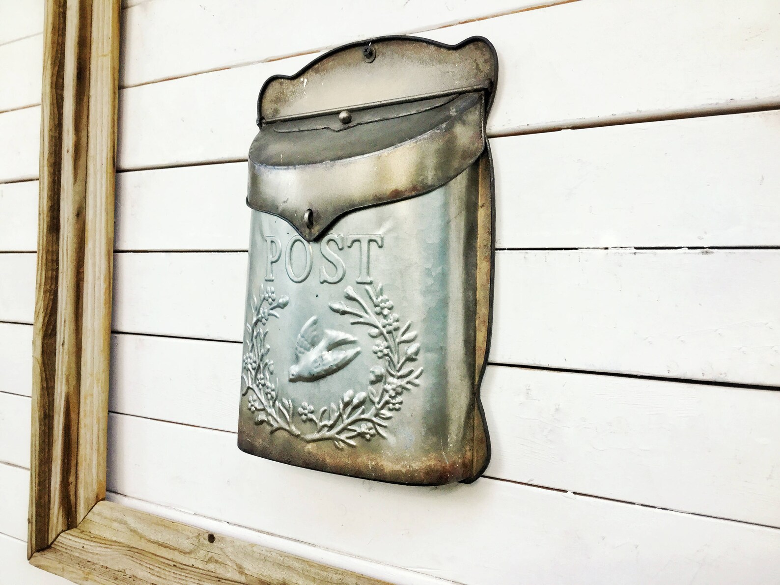 Metal Mailbox,metal Wall Mailbox,vintage Inspired Mailbox,vintage Wall ...