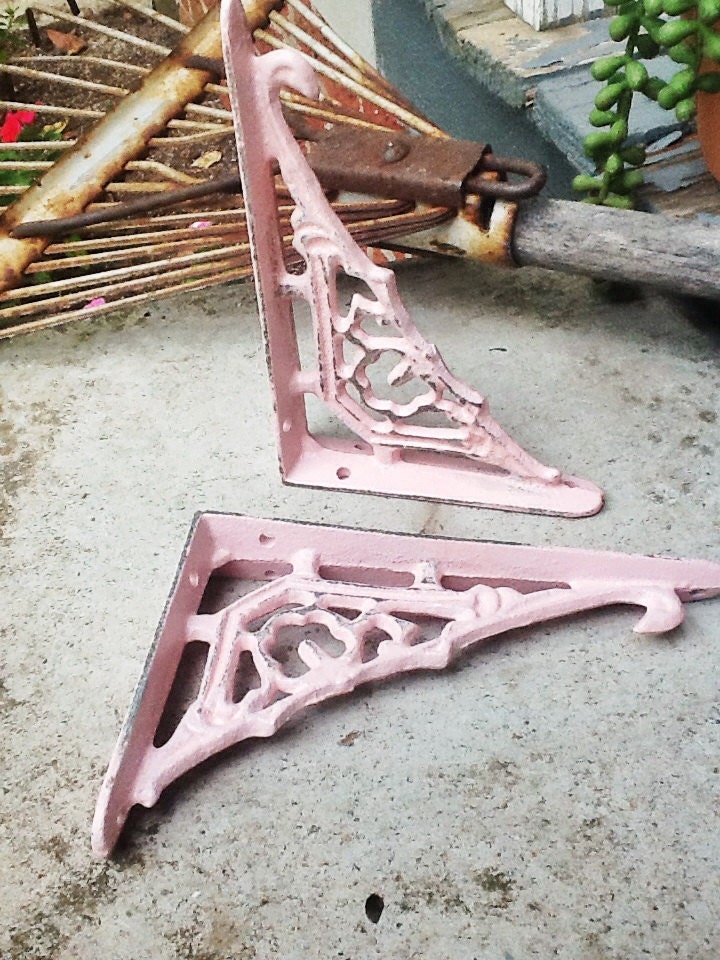 Baby Nursery Pastel Pink Brackets Cast Ironcountry - Etsy