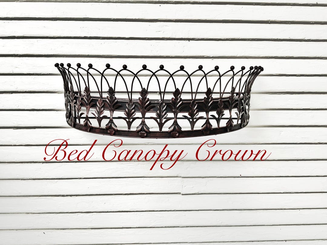 Crown Canopy in 55 Colors Bed Canopy Princess Party Backdrop Royal ...