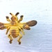 Bee Drawer Knob in Rustic Yellow Drawer Handle drawer Pull - Etsy