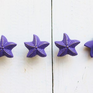 Nautical Pulls , Starfish Knob , Beach Cabinet Knobs , Seaside Coastal ...