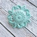 Kitchen Fixture Cabinet Pulls-cast Iron Knobs-in Summer Turquoise ...