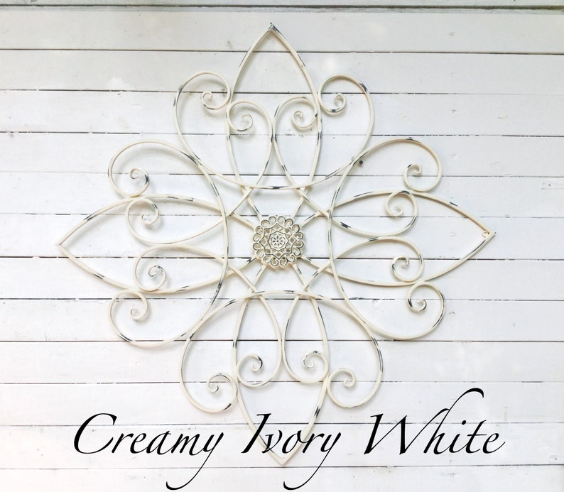 Scroll Metal Wall Art, Scroll Wall Decor, Iron Art, Contemporary Metal ...