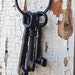 Ebony Black Skeleton Keys-home Decor-rustic cast Iron-winter-vintage ...