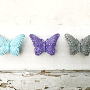 Rose Gold Butterfly Knobs , Decorative Knobs, Drawer Knobs, Cabinet Knobs, Unique Cabinet Knobs ...