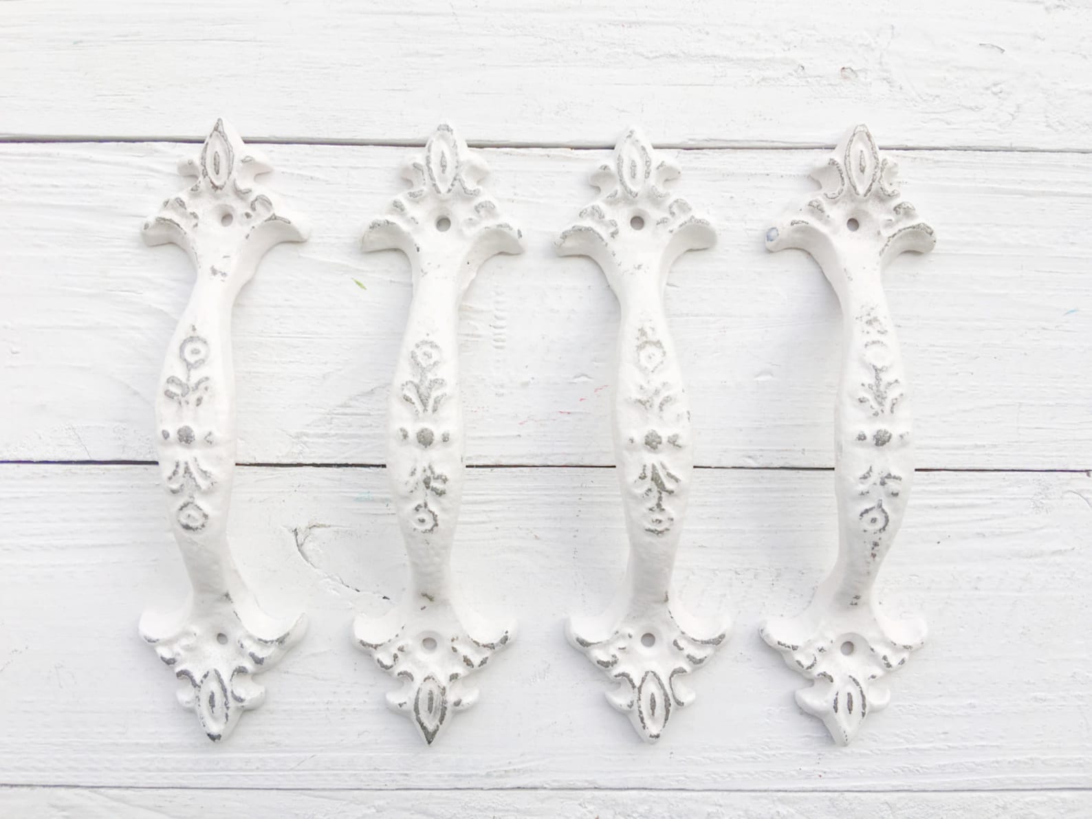 Drawer Pulls Rustic Shabby Chic Cast Iron Drawer Pull - Etsy