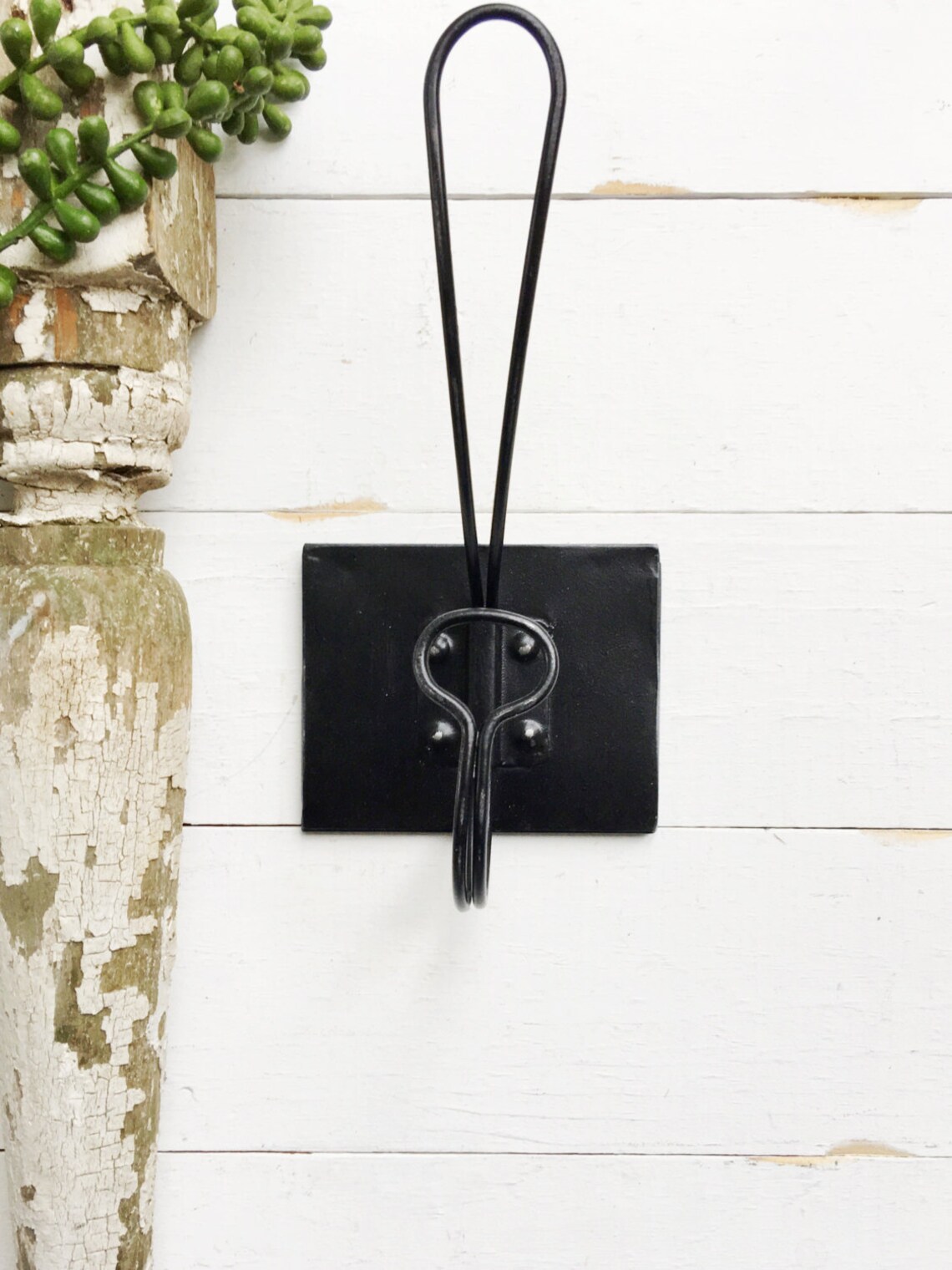 Black Coat Rack Coat Hooks Wall Hook Rack Wall Hooks Black | Etsy