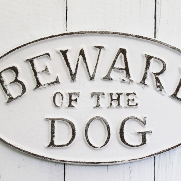 Large Beware of Dog Signs - Etsy