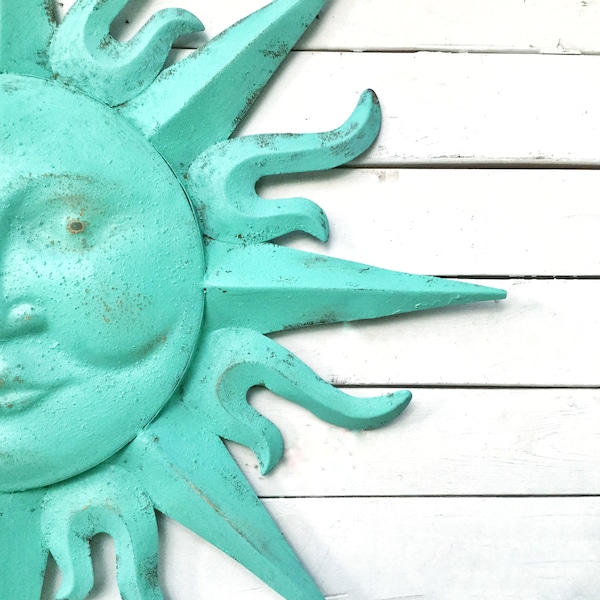 Metal Sun Wall Art - Etsy