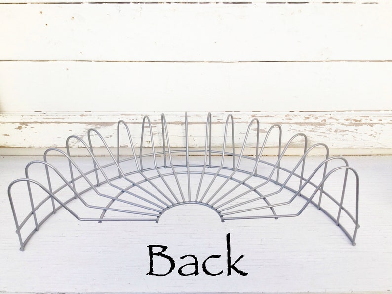 Vintage Style Kitchen Rack Plate Holder Drying Half Round - Etsy
