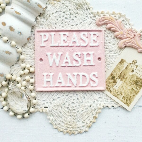 Wash Your Hands Sign - Etsy