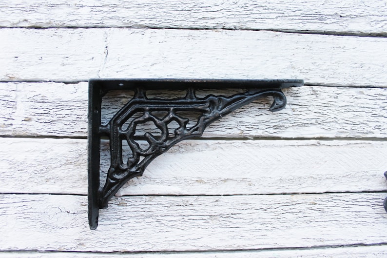 Mens House Small Iron Brackets Iron Shelf Brackets Country | Etsy