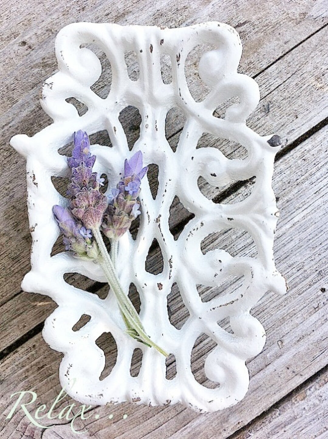 Rustic Soap Dish- Vintage Inspired- Old Fashioned - Distressed - Cast ...