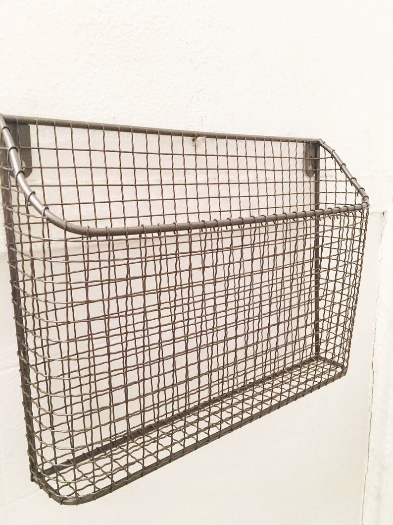 Wall Magazine Rack , Wire Hanging File Holder , New Office Organization ...