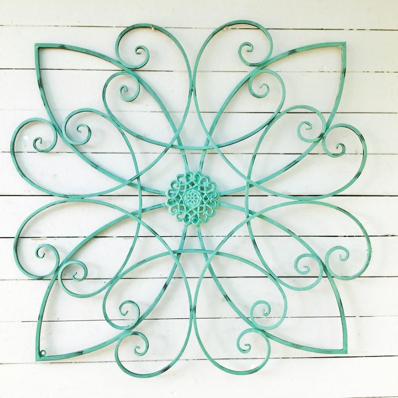 Scroll Metal Wall Art - Etsy